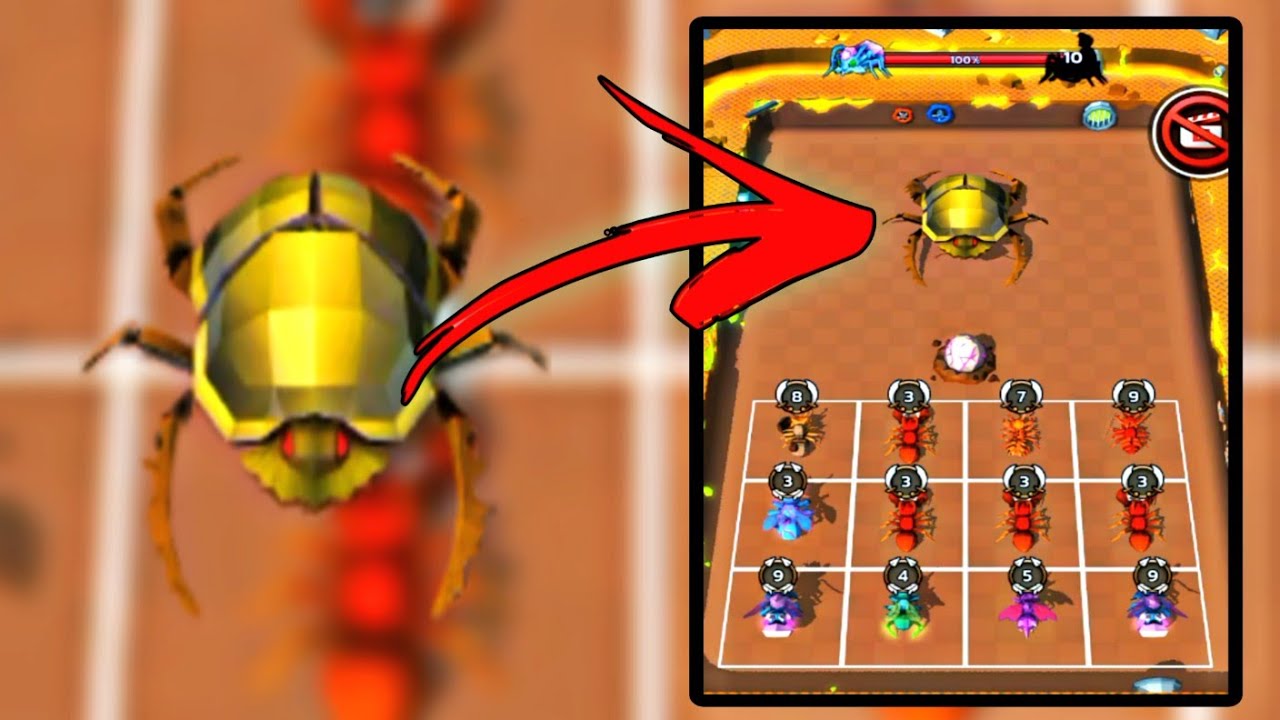 Merge master - Ants 🎯 Merge Battle Game 🎯 Ant Fusion Game 🎯 Gamplay walkthrough 🎯 - YouTube