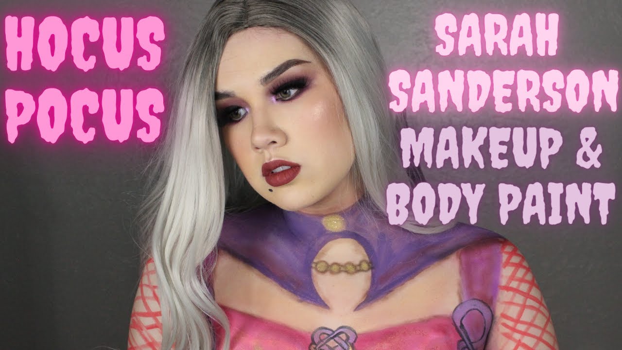 Sarah Sanderson Makeup & Body Paint - YouTube