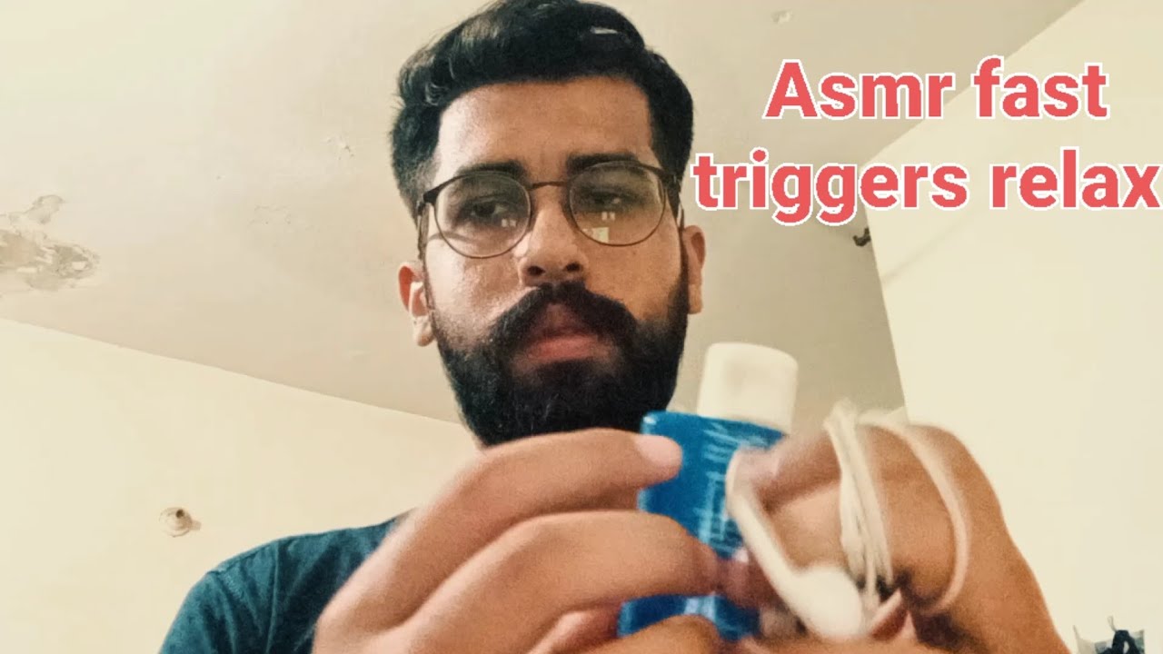 1 minute fast and aggressive asmr | relaxing tingles | AsmrXhani - YouTube