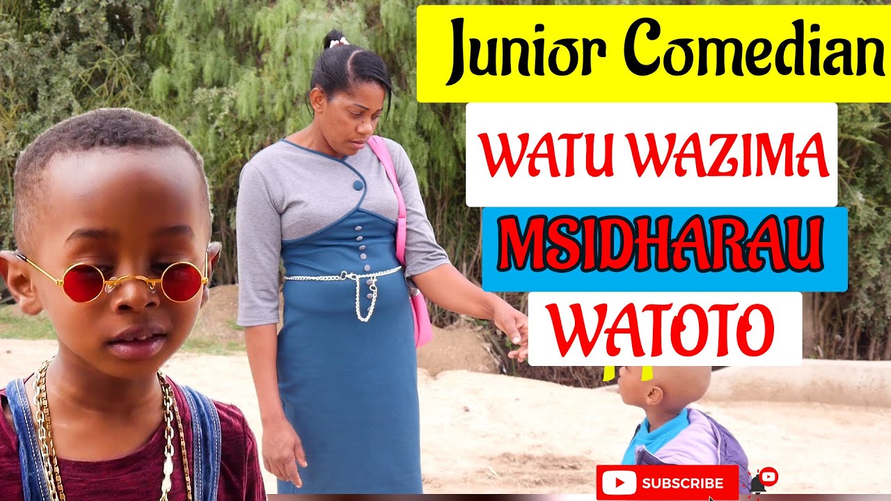 Watu wazima wanadharau Watoto sana 🤣🤣🤣@okumbajunior3754 @juniorcomedian ...