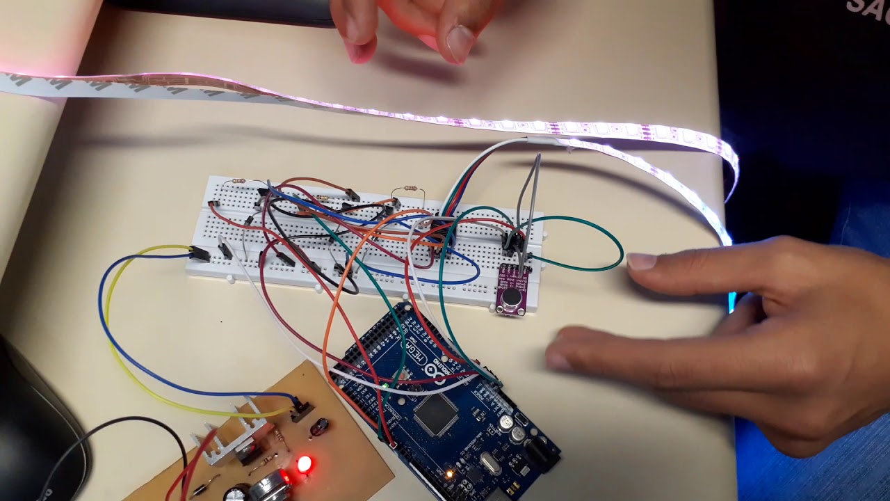 Fita de Led (RGB) controlada por Arduino - YouTube