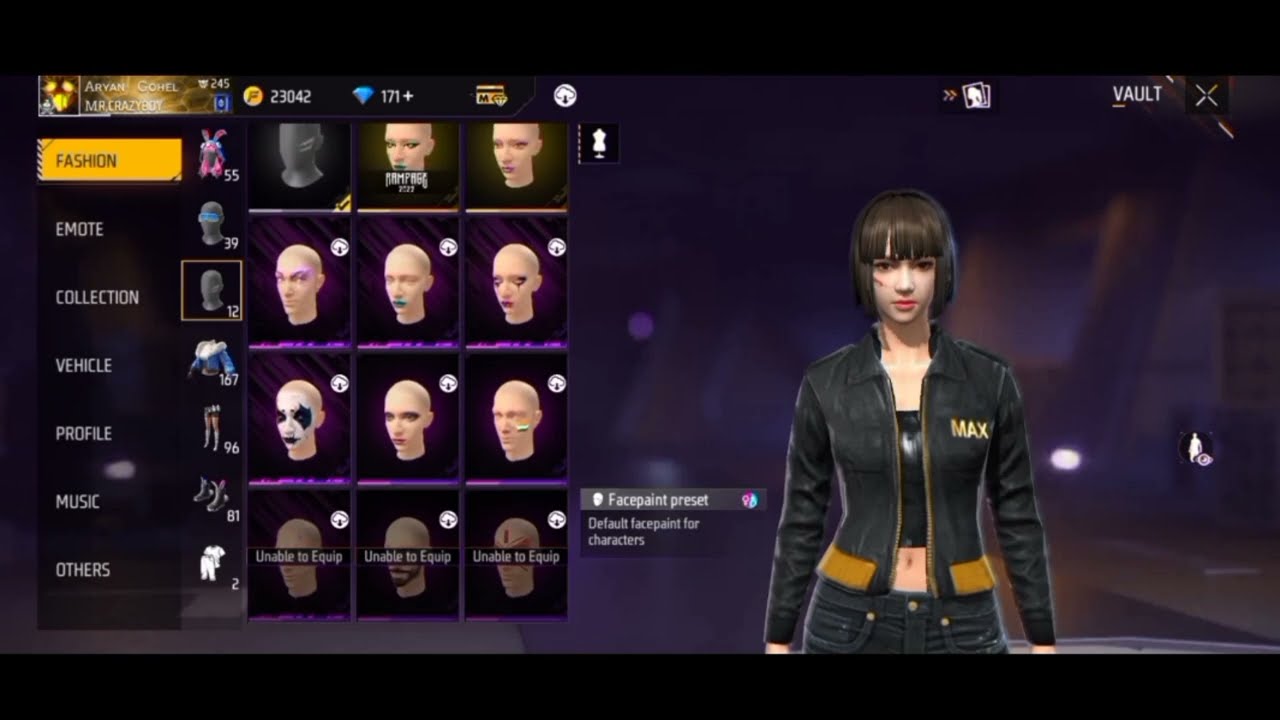 free fire collection video| 2022 collection video/ garena free fire🔥 ...