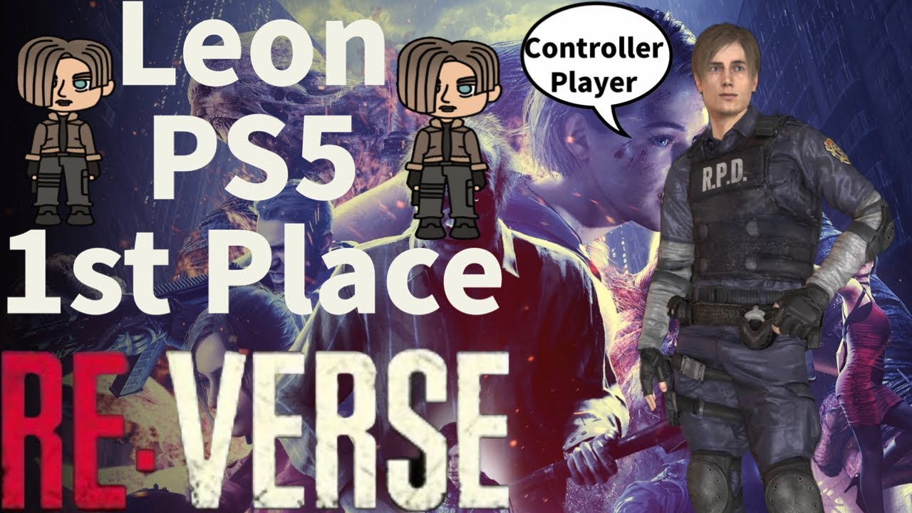 Resident Evil Re:Verse LEON ONLY LOBBY | 1st Place (I Was The Best Leon ...