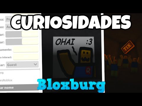 BLOXBURG - 3 COISAS SECRETAS QUE VOCÊ NÃO SABIA SOBRE O BLOXBURG - ROBLOX