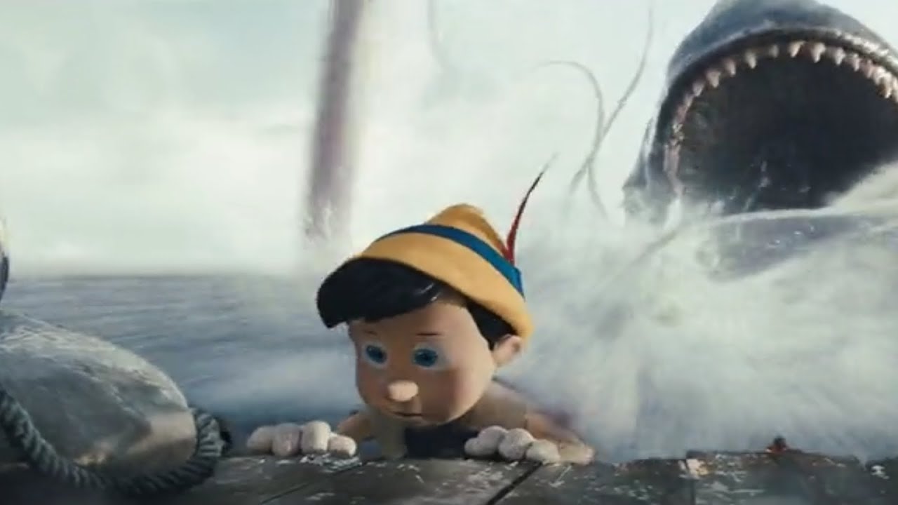 PINOCCHIO |Sea monster|BEST CLIP #like #subscribe - YouTube