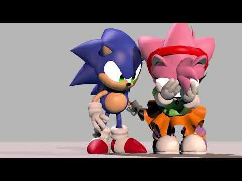 OUTCOME MEMORIES - My concept of Sonic and Amy Duo Win Screen