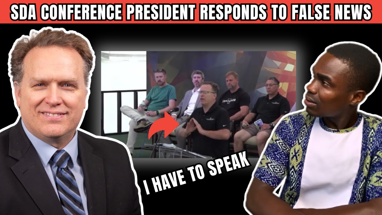 SDA Conference president responds to false news - YouTube