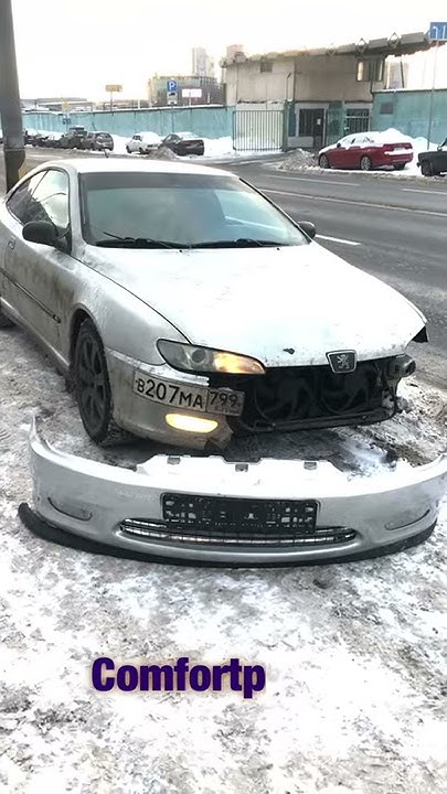 Бампер передний для Peugeot Пежо 406 КУПЕ Coupe - YouTube