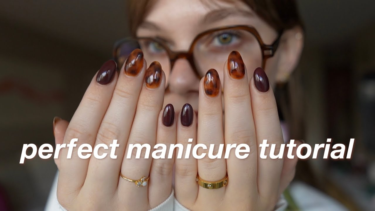 HOW TO DO A PERFECT MANICURE AT HOME LIKE A PRO *beginner friendly ...