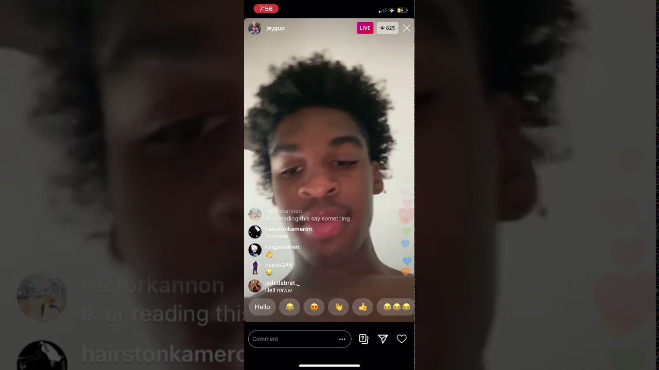 Josh Christopher Instagram live - YouTube
