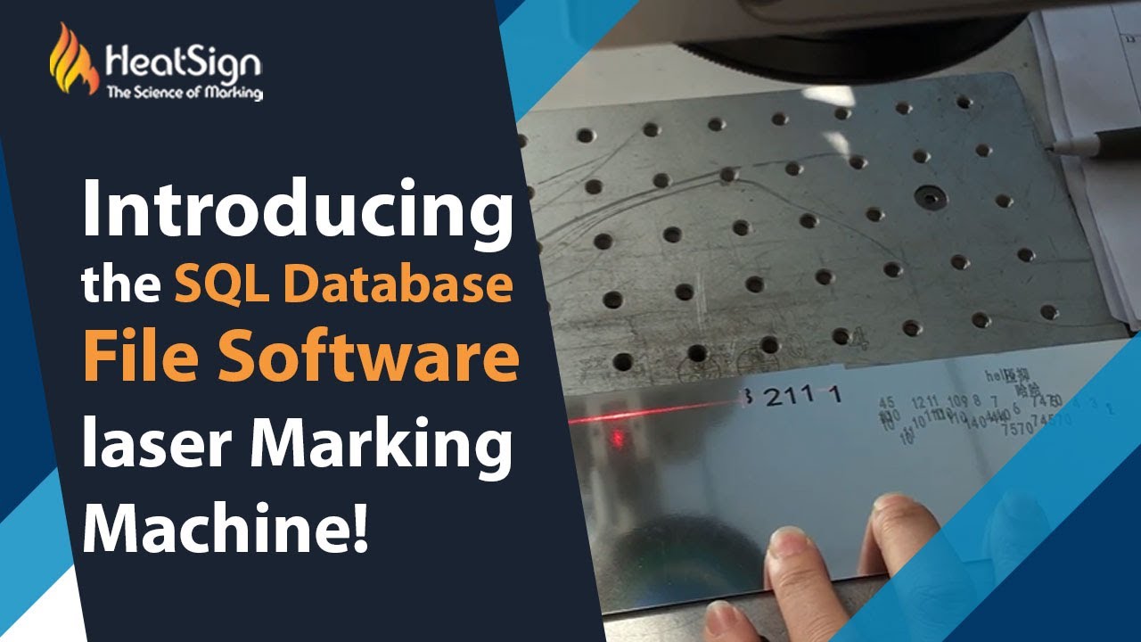 Introducing the SQL Database File Software laser Marking Machine! - YouTube