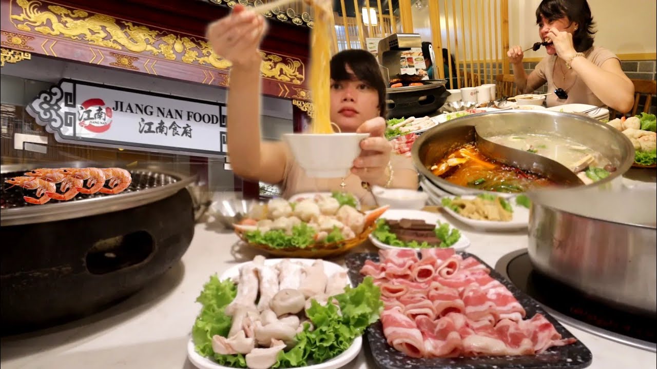 UNLIMITED GRILL and UNLIMITED SHABU SHABU MUKBANG - YouTube