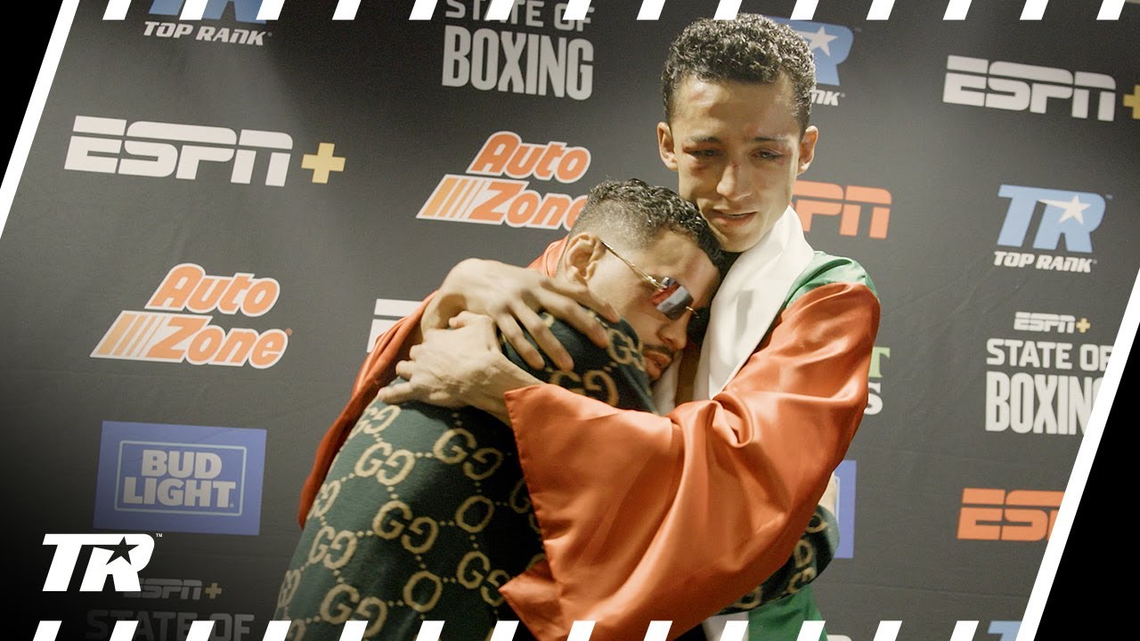 Robeisy Ramirez & Rafael Espinoza Get Emotional Returning The Belt Post ...