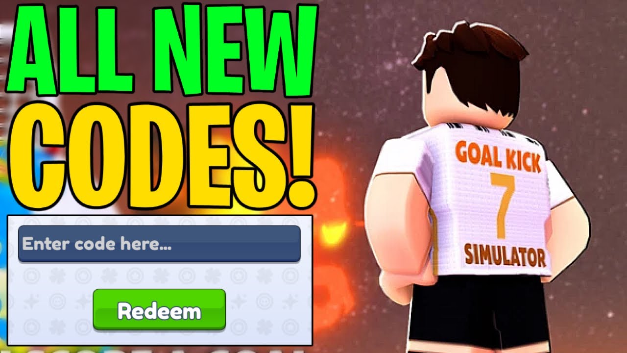 GOAL KICK SIMULATOR CODES ROBLOX – All New Working Codes! - YouTube