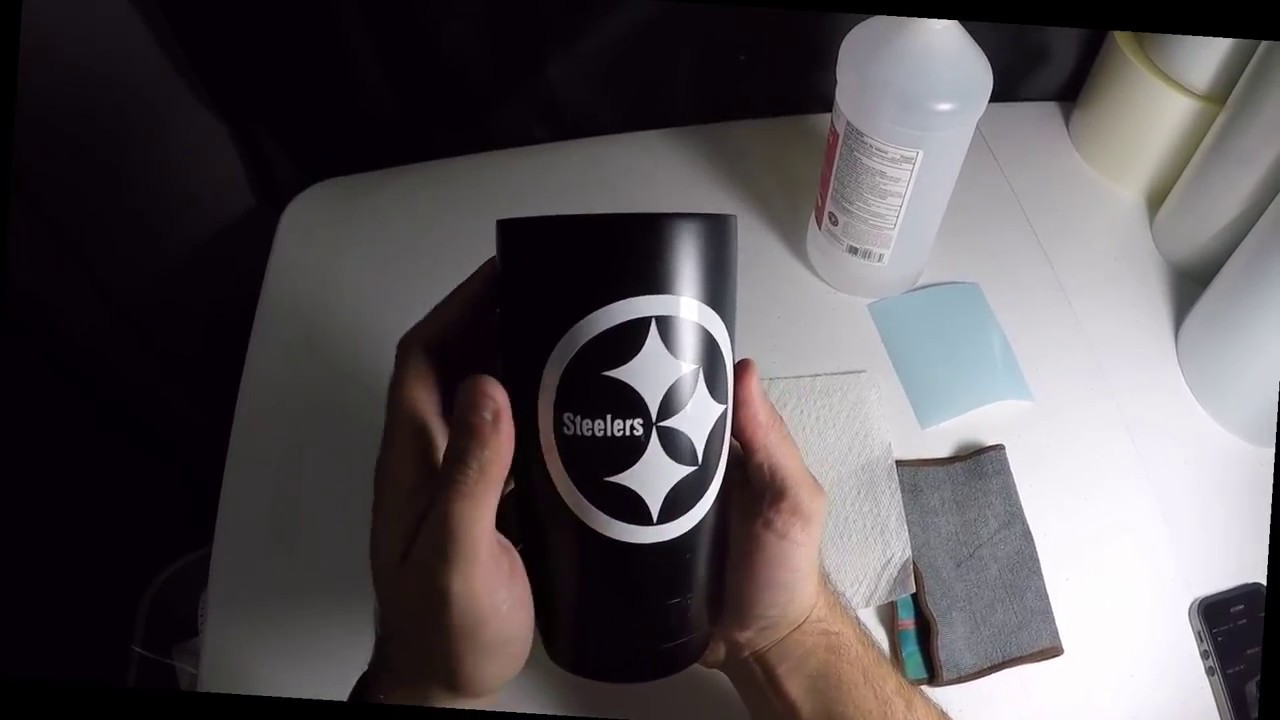 Yeti Cup Decal Placement - YouTube