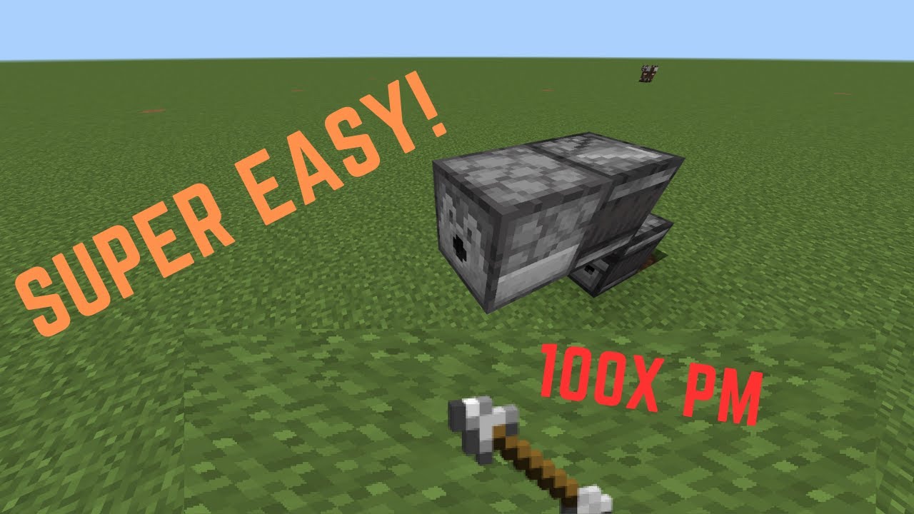 How to build a machine gun in Minecraft! Tutorial. - YouTube