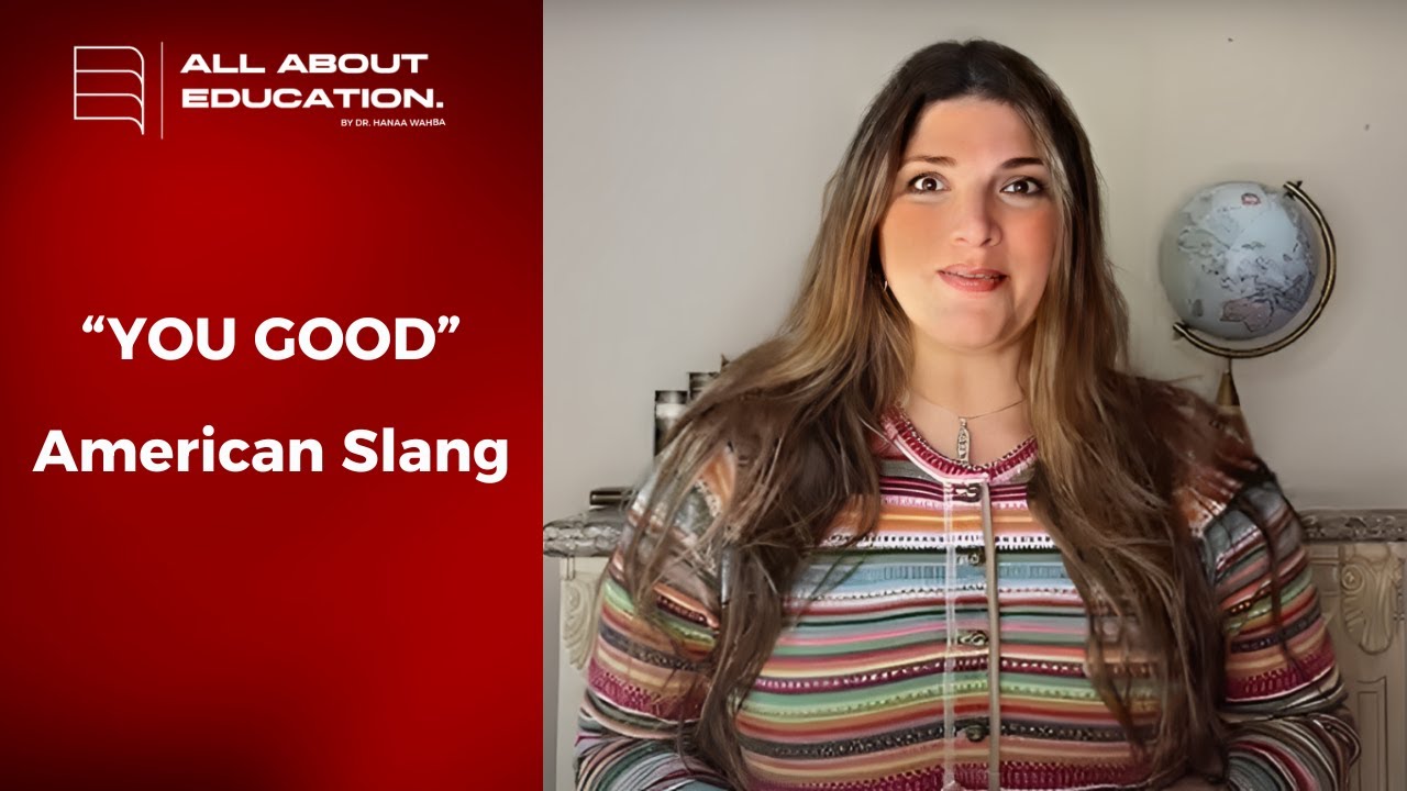 “YOU GOOD” American Slang - YouTube