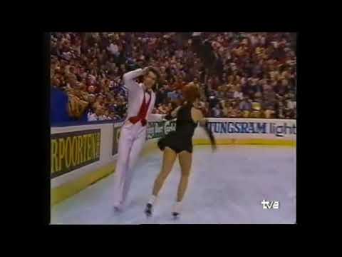 Natalia Bestemianova & Andrei Bukin (URSS). Mundial 1987. Programa ...