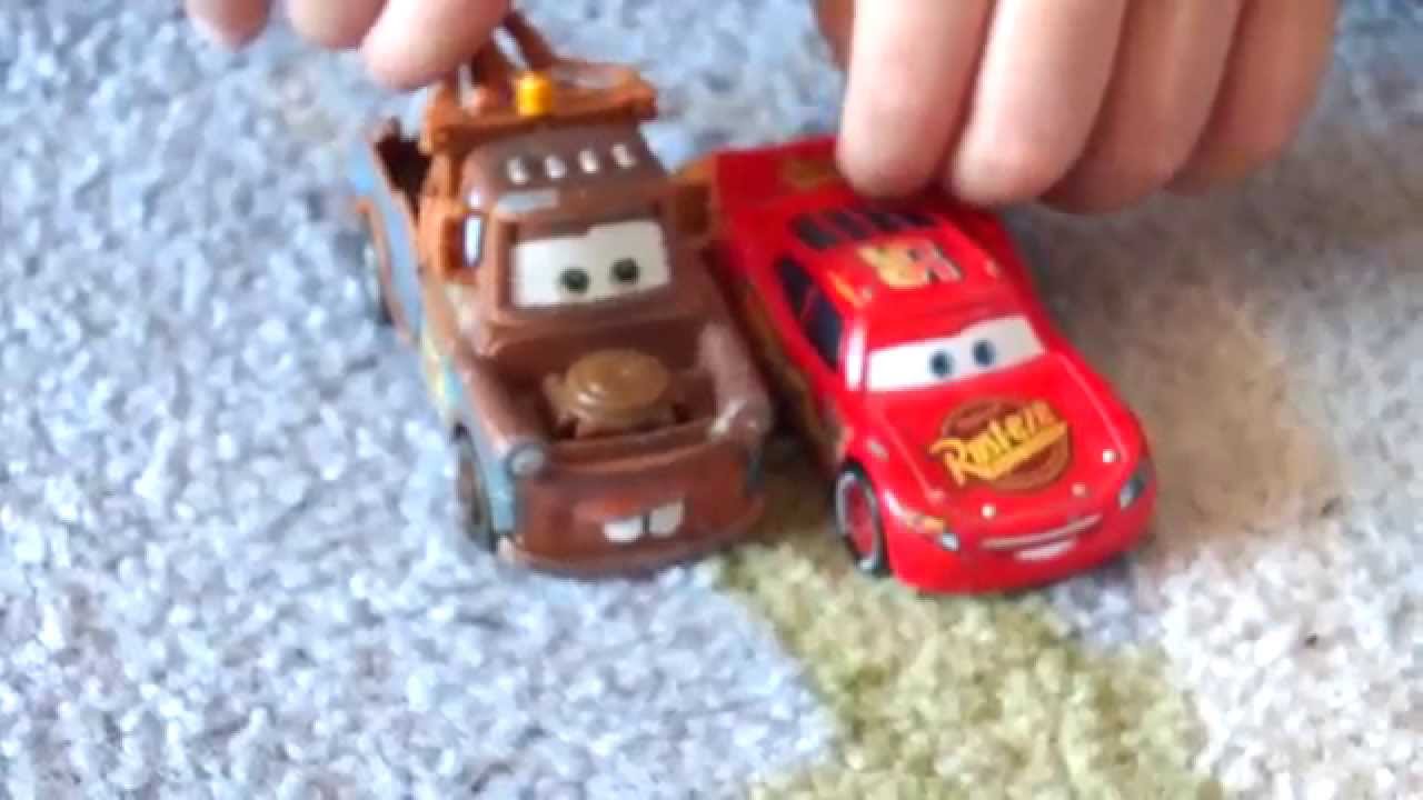 Disney Pixar Cars Mattel Lightning McQueen Mater diecast Flash McQueen ...
