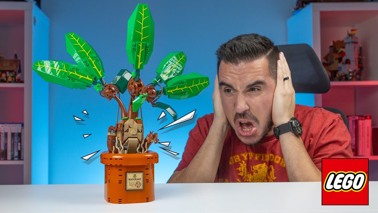 Earmuffs up! || LEGO 76433 Harry Potter Mandrake - YouTube