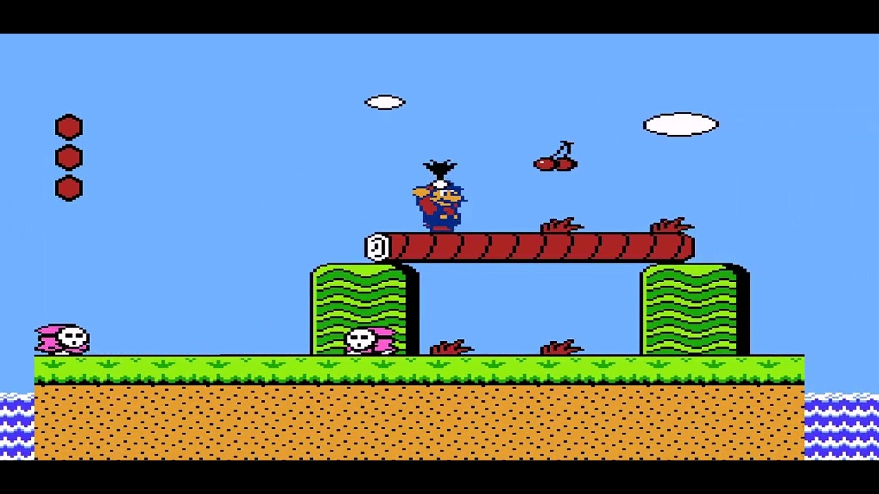 Super Mario Bros 2 1988 Walkthrough completo (NES) - YouTube
