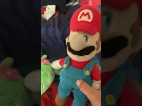 Mario has a question to squish - YouTube