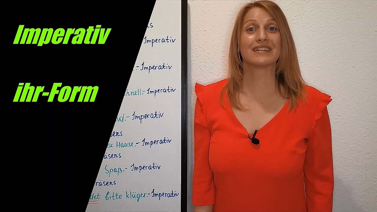 Imperativ (imperative)- ihr-Form (trennt, redet, lauft, esst, seid ...