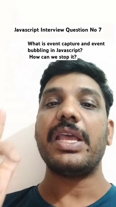 #javascript What is event capture and event bubbling in Javascript? How can we stop it? - YouTube