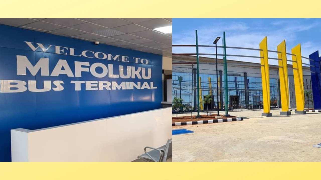 The Newly Commissioned Mafoluku Bus Terminal - YouTube