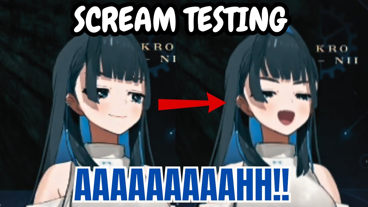 Kronii's moment of screaming test. - YouTube