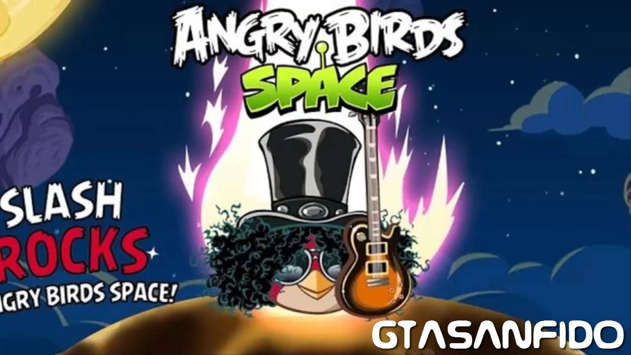 Angry Birds Space - New Theme Rock Slash Bird - YouTube