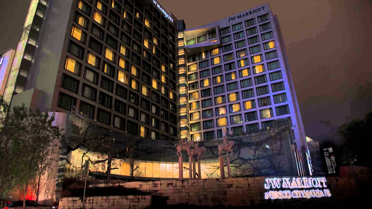 HORA DEL PLANETA EN HOTEL JW MARRIOTT MEXICO CITY SANTA FE 2015 - YouTube
