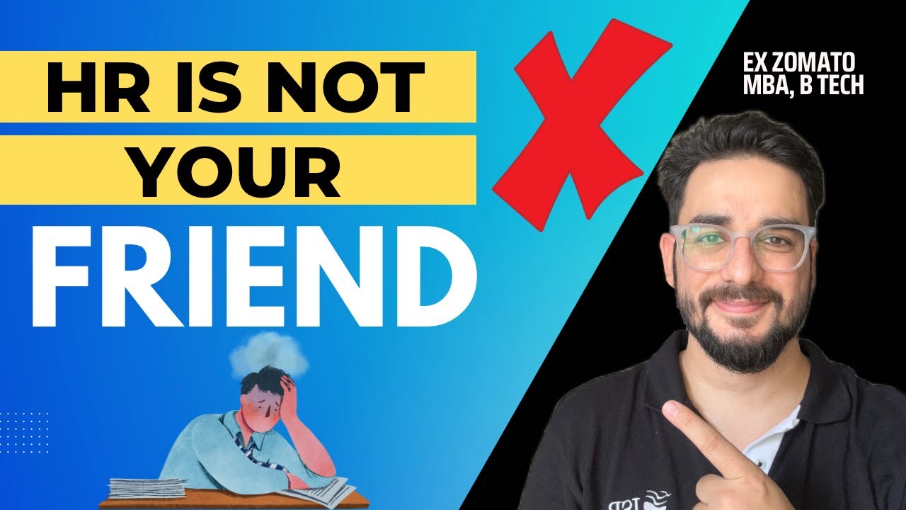 Your Company's HR is NOT your friend 🚫? | Career Tips | Anupam Bhalla ...