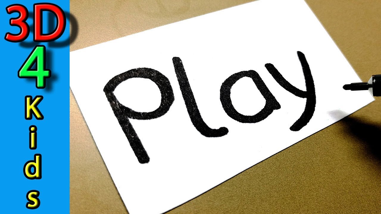 Turn word into cartoon drawing very easy ! PLAY wordtoon #93 - YouTube