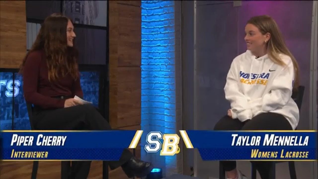 Interview with Hofstra Lacrosse's Taylor Mennella - YouTube