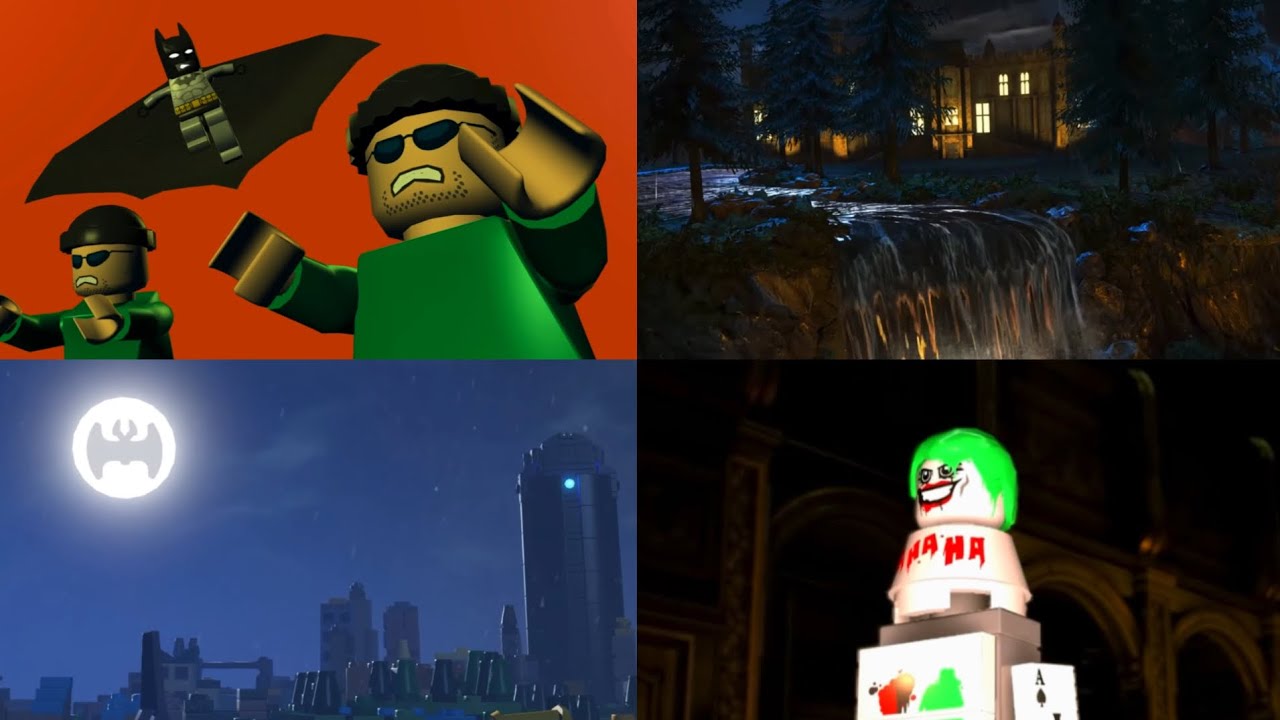 Evolution Of Intro Scenes In Lego DC Games From (2008-2022) - YouTube