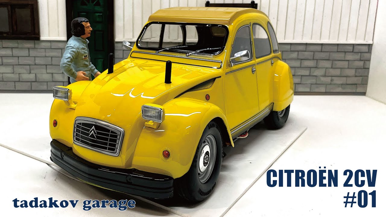 Tamiya RC Citroen 2CV 007For Your Eyes Only？ - YouTube