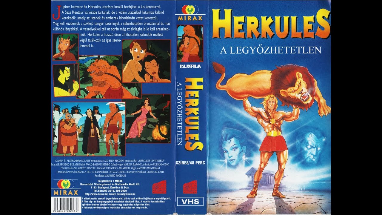 Herkules, a legyőzhetetlen 1997 VHSRip - YouTube