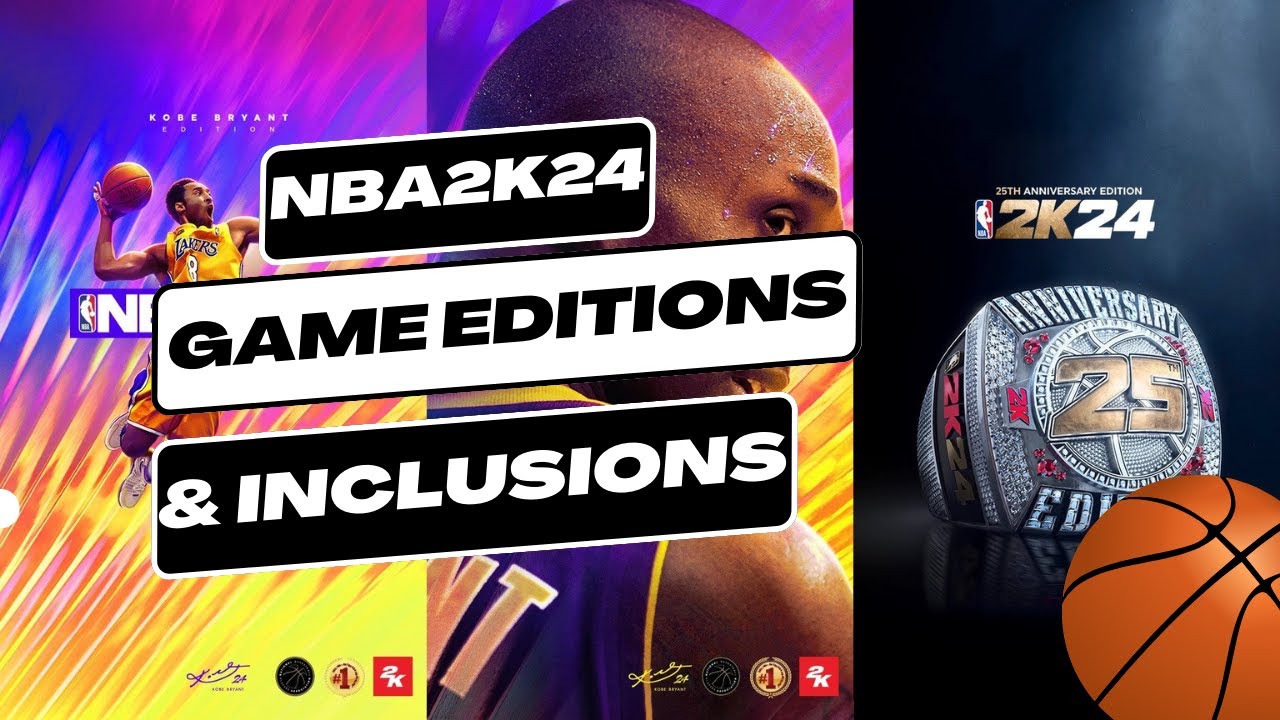 NBA 2K24 - Game editions and inclusions! - YouTube