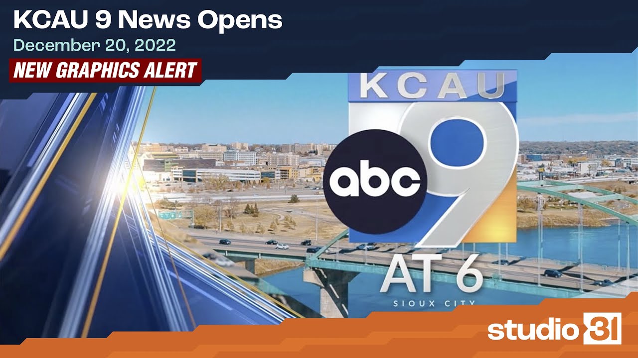 KCAU 9 News Opens, 12/20/2022 (New Graphics) - YouTube