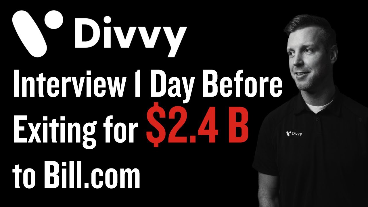 Divvy Founder Alex Bean Interview 1 Day Before Exiting for $2.4 Billion ...