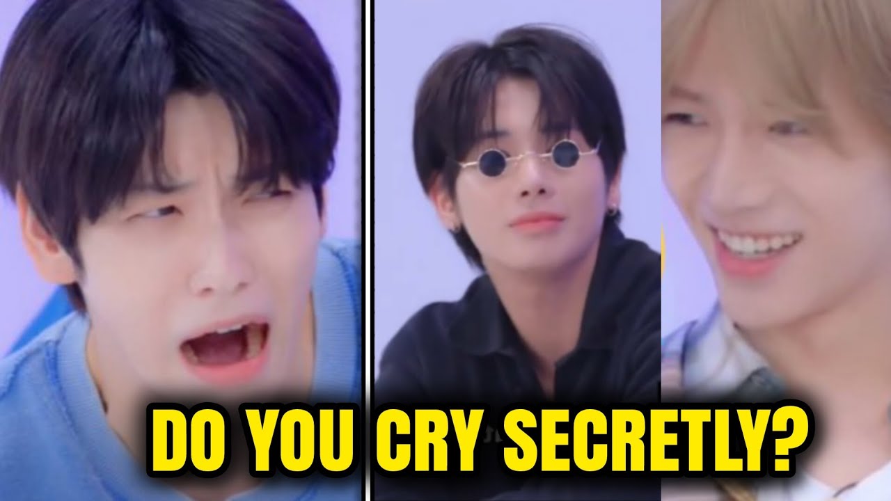 TXT Expose Soobin’s Crying Habits, Mission Successful - YouTube