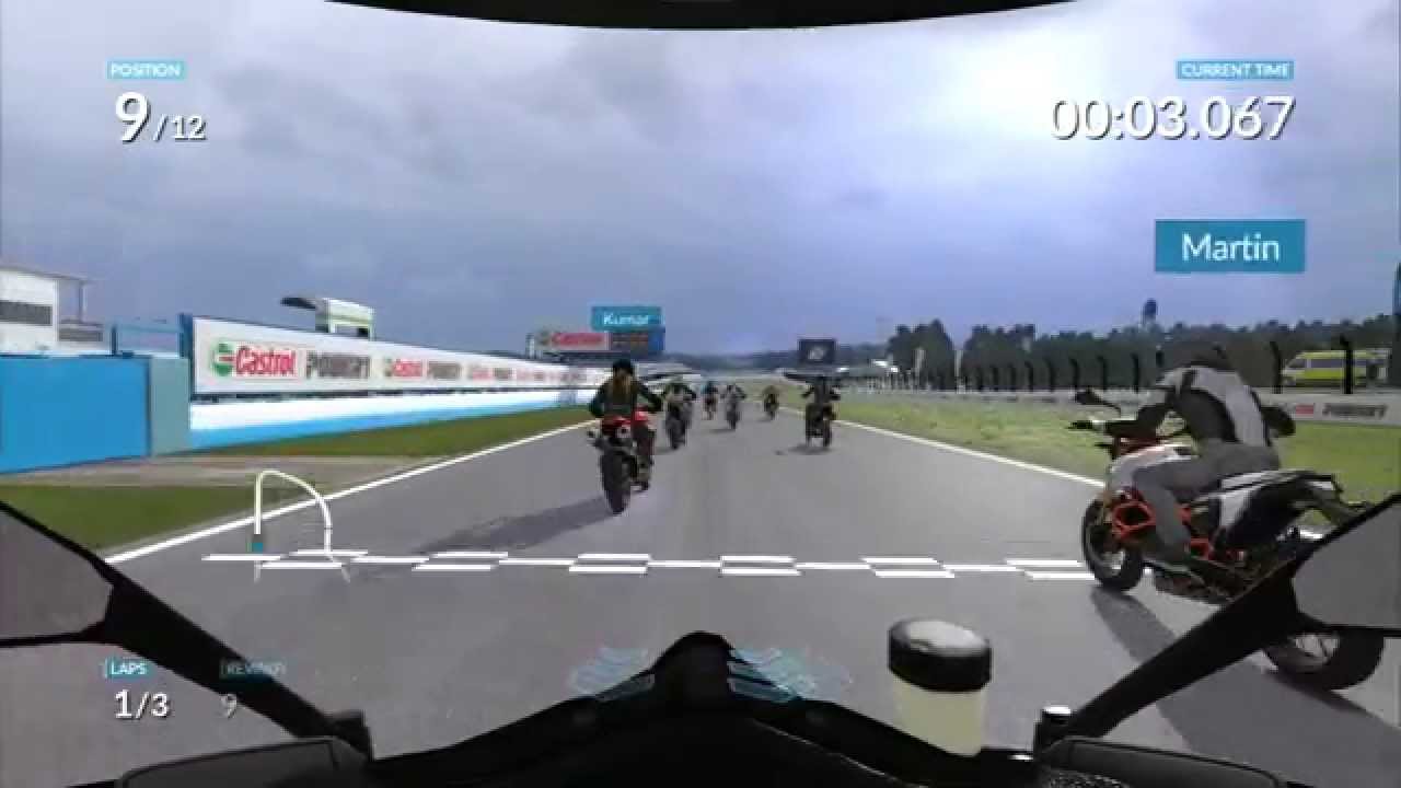 Ride Gameplay PS3 #2 : Moto TRIUMPH STREET TRIPLE 2014 - YouTube