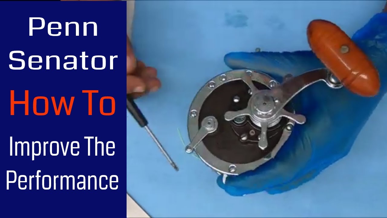 Drag Upgrade How To: Penn Senator - Fishing Reel Repair - YouTube