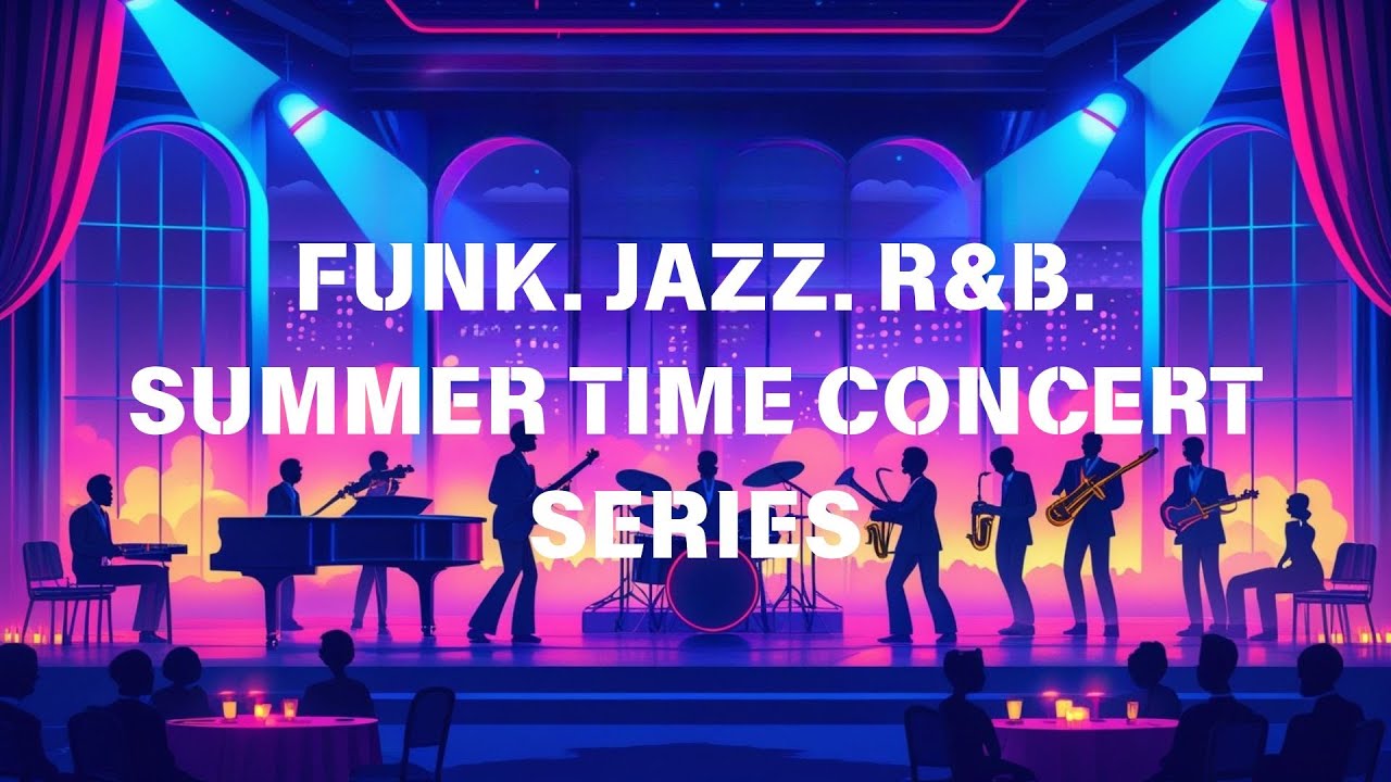 Neon Funk, Disco, Smooth Jazz and R&B Vibes #music #livemusic # ...