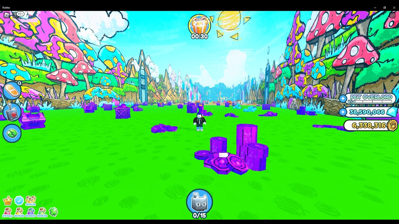 Pet simulator x Doodle update part 2 - YouTube