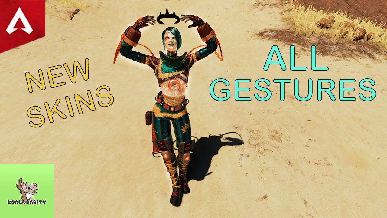 New Epic Skin for Catalyst (Scarecrow Enchantress), All Gestures. [Apex ...