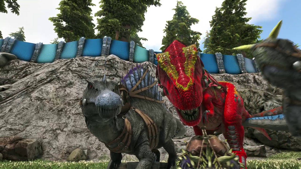 ARK: Survival Evolved: Dinosaur King Dinosaurs - YouTube