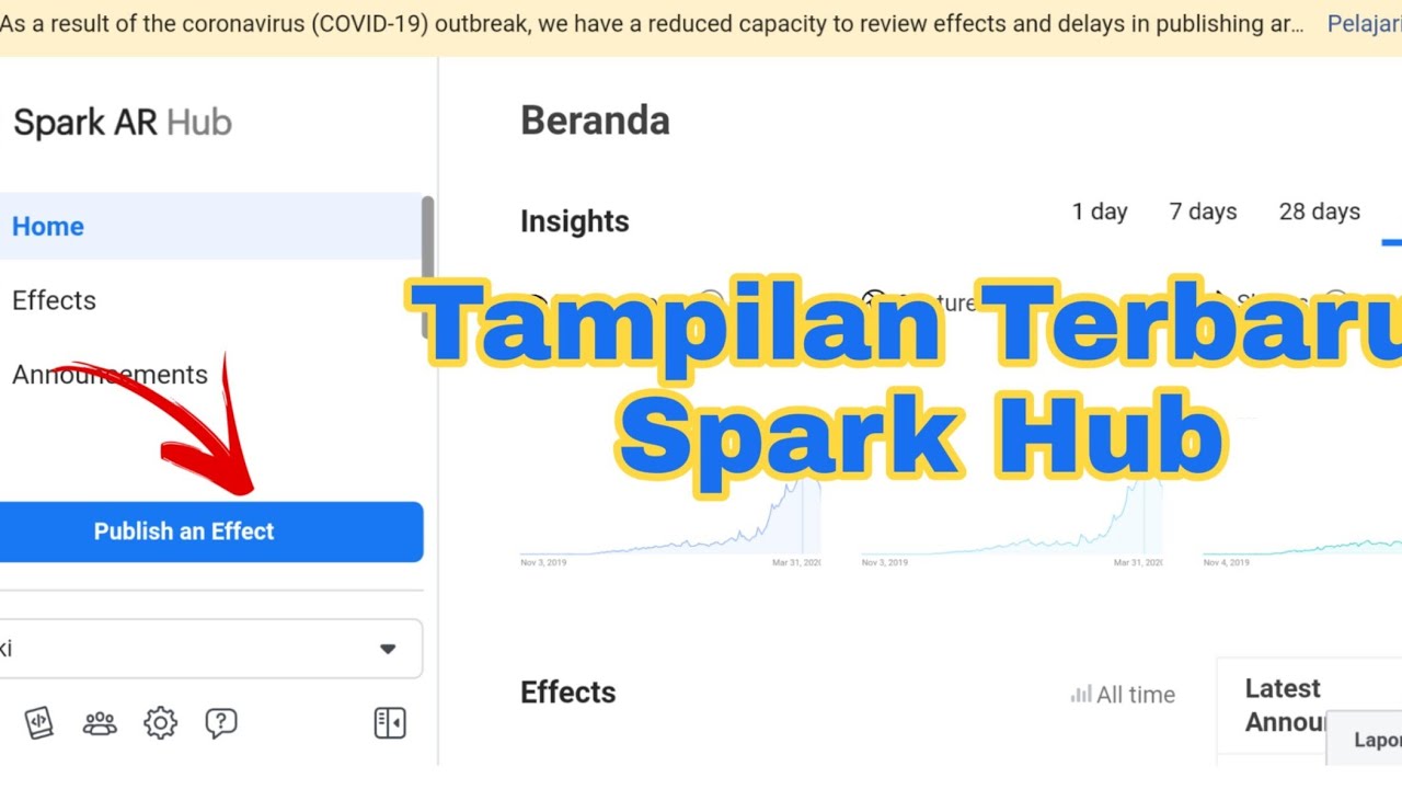 Cara Upload Filter Di Tampilan Terbaru Spark Ar Hub - YouTube