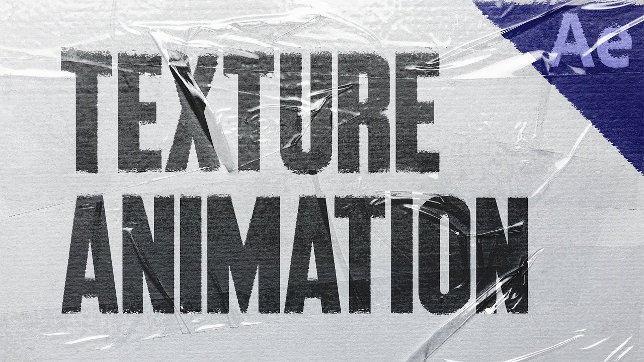 Texture Loop Animation Tutorial in After Effects - YouTube